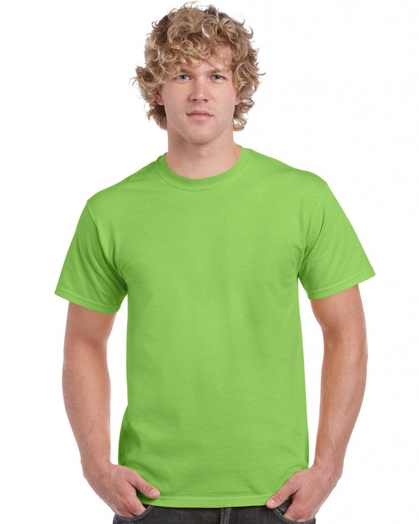 Playera Gildan Adulto 2000 VERDE LIMON 012 | Sport depot