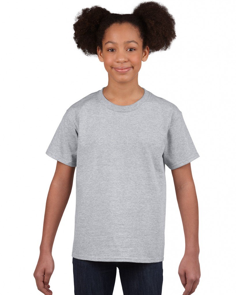 Playera Gildan Juvenil 2000 B Gris jaspe 095 | Sport depot