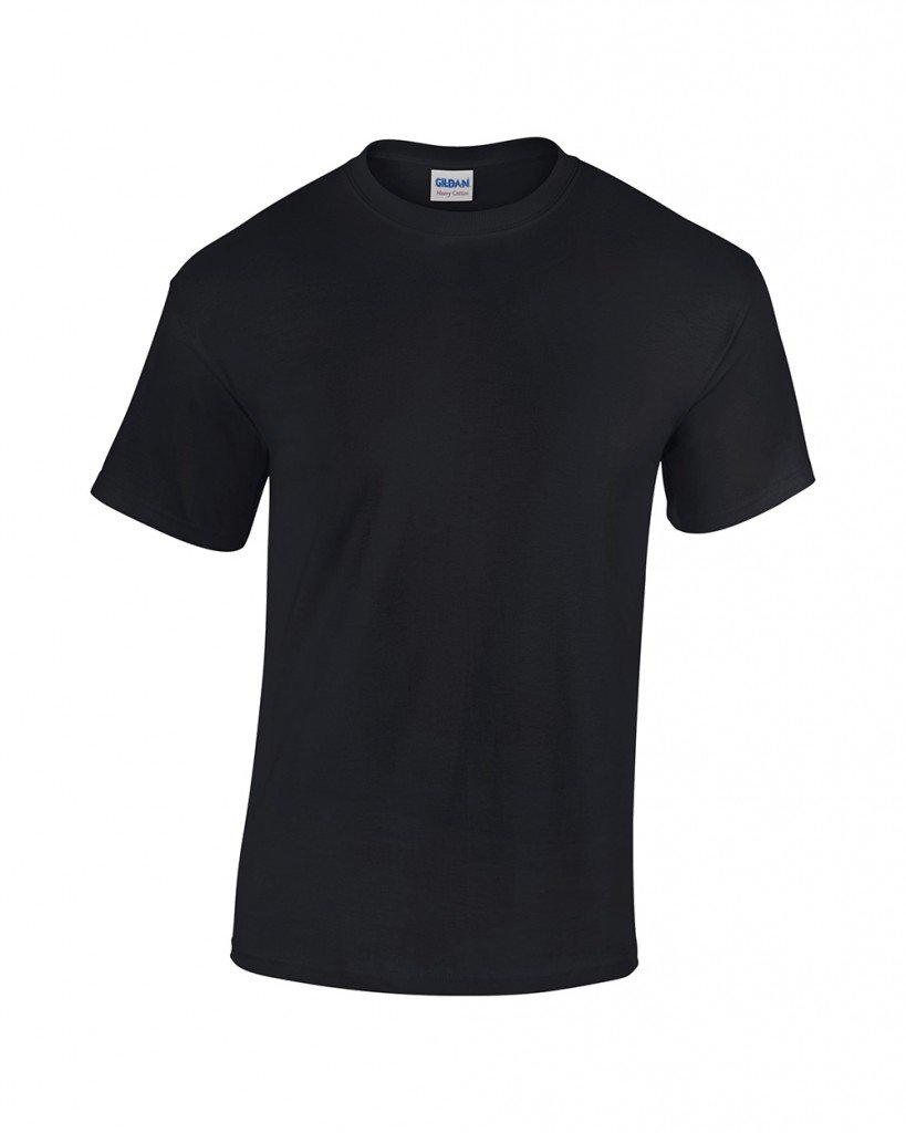 Playera Gildan Adulto 5000 Negro 036 | Sport depot