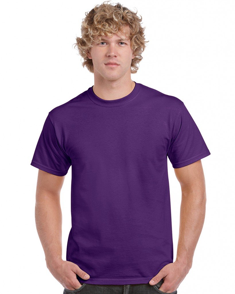 Playera Gildan Adulto 5000 Purpura 081 | Sport depot